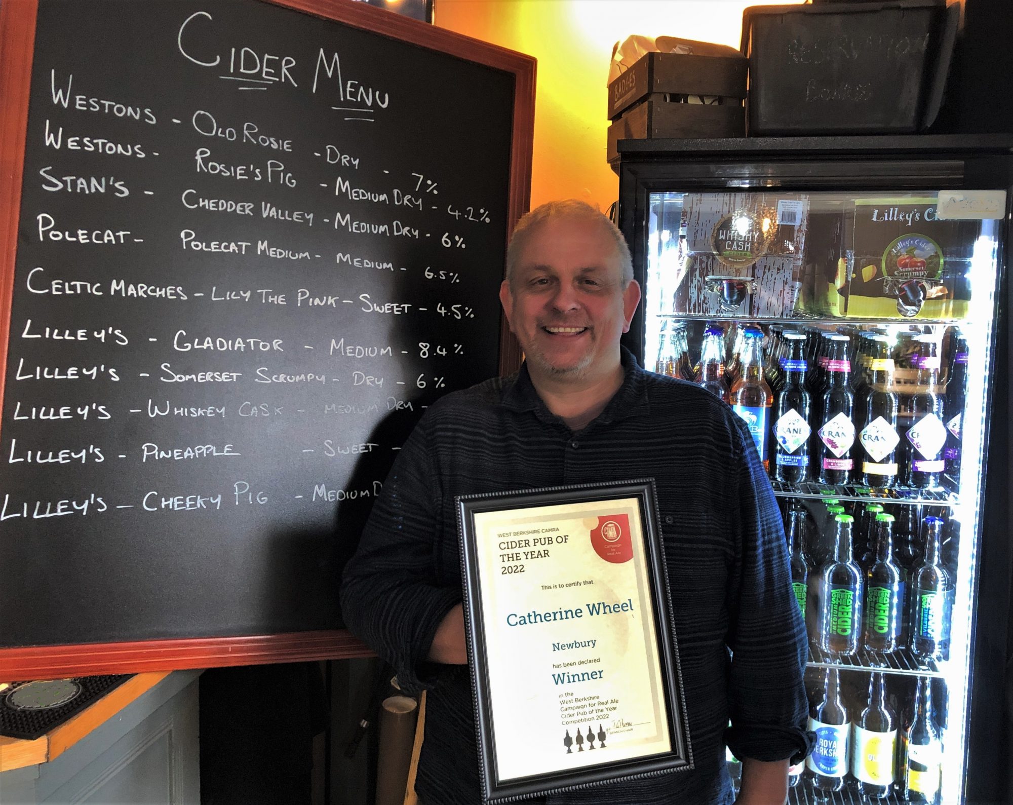 Cider POTY 2022: Catherine Wheel - West Berkshire CAMRA